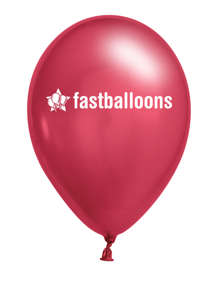 Bright White Balloons - Promotional Helium Balloons | Fast Balloons