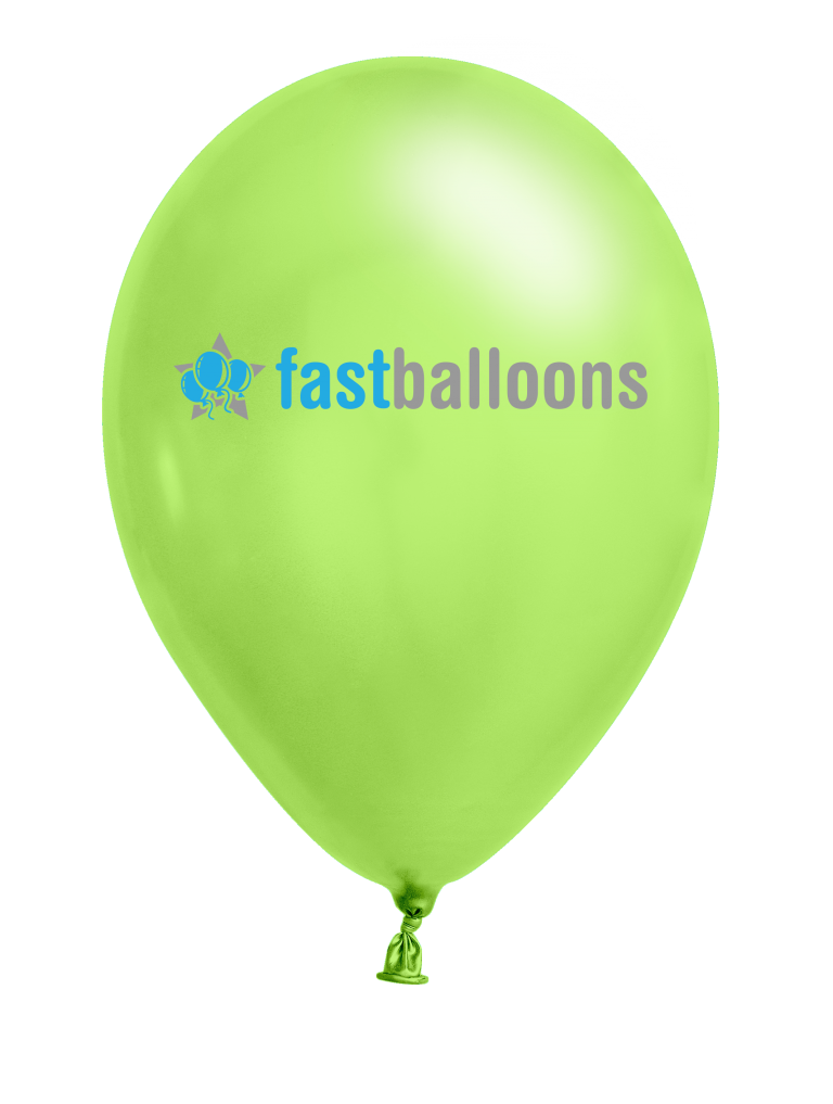 Lime Green Balloons - Promotional Helium Balloons | Fast Balloons